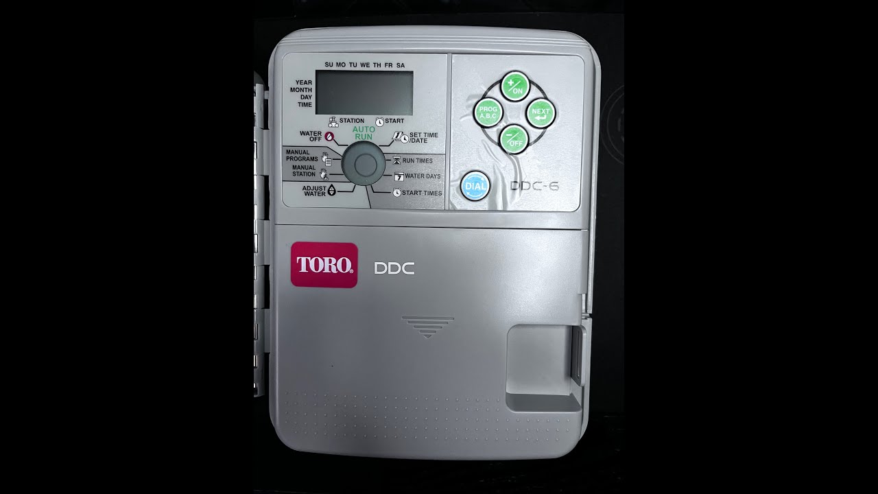 Programador Toro DDC - Funcciones y programación - YouTube