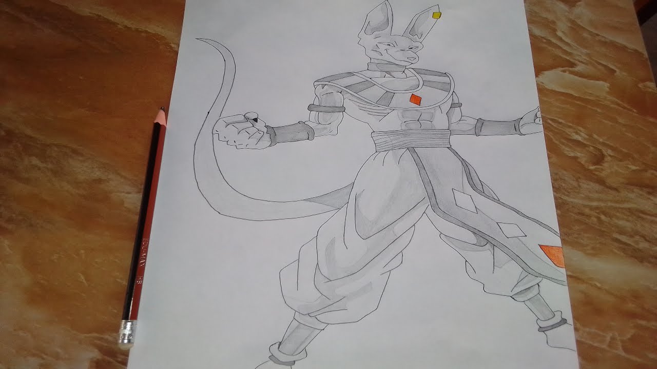 How to Draw Beerus | Dragon Ball Super | - YouTube