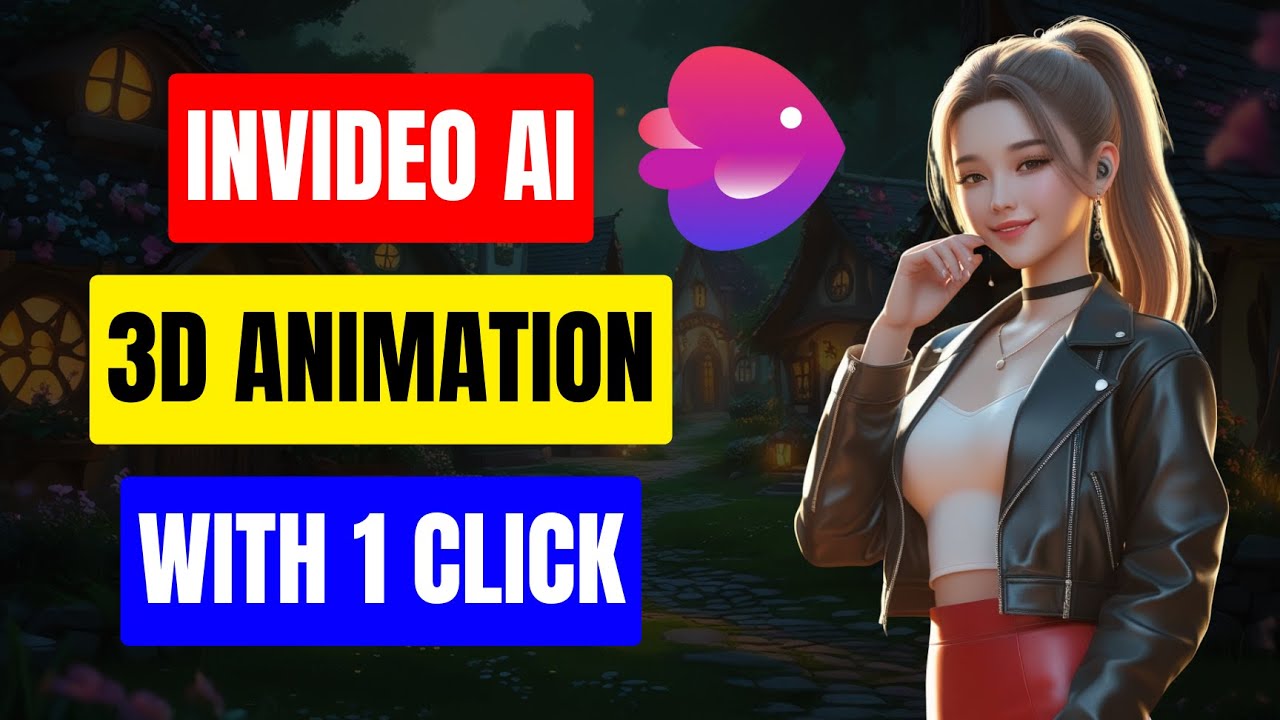How to Use InVideo AI Create 3D Animation | AI Magic with 1 Click - YouTube