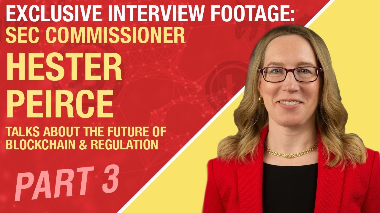 PART 3: Exclusive Interview Footage w/ SEC Commissioner Hester Peirce ...