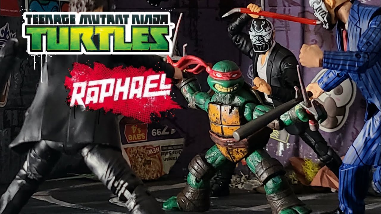 TMNT 2012 Raphael vs. The Purple Dragons! Stop Motion Animation 2025!🐢 ...
