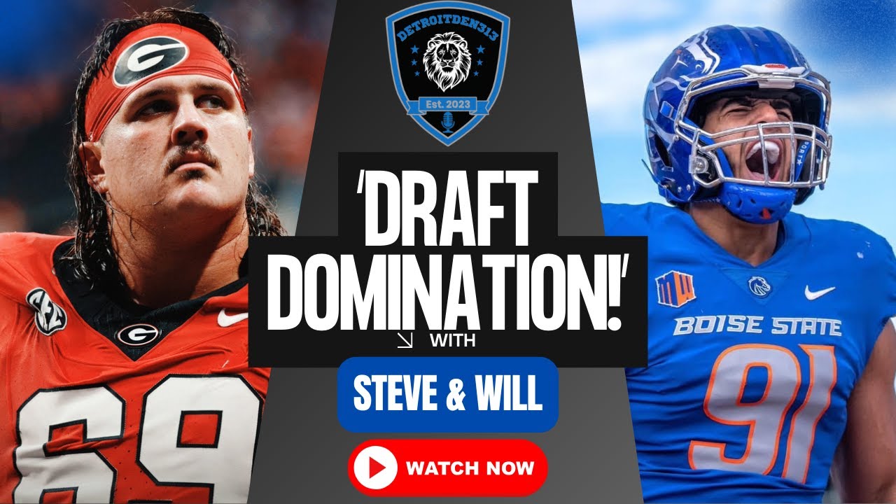 Detroit Lions TAKE CHARGE in the 2025 NFL Draft! - YouTube