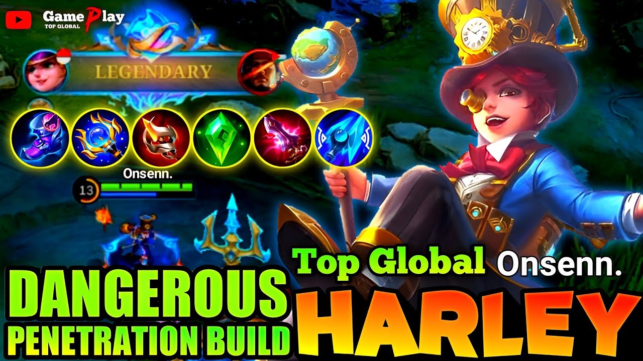 Best Build Harley 2023 - Gameplay Top Global Harley by [ Onsenn. ] Top ...
