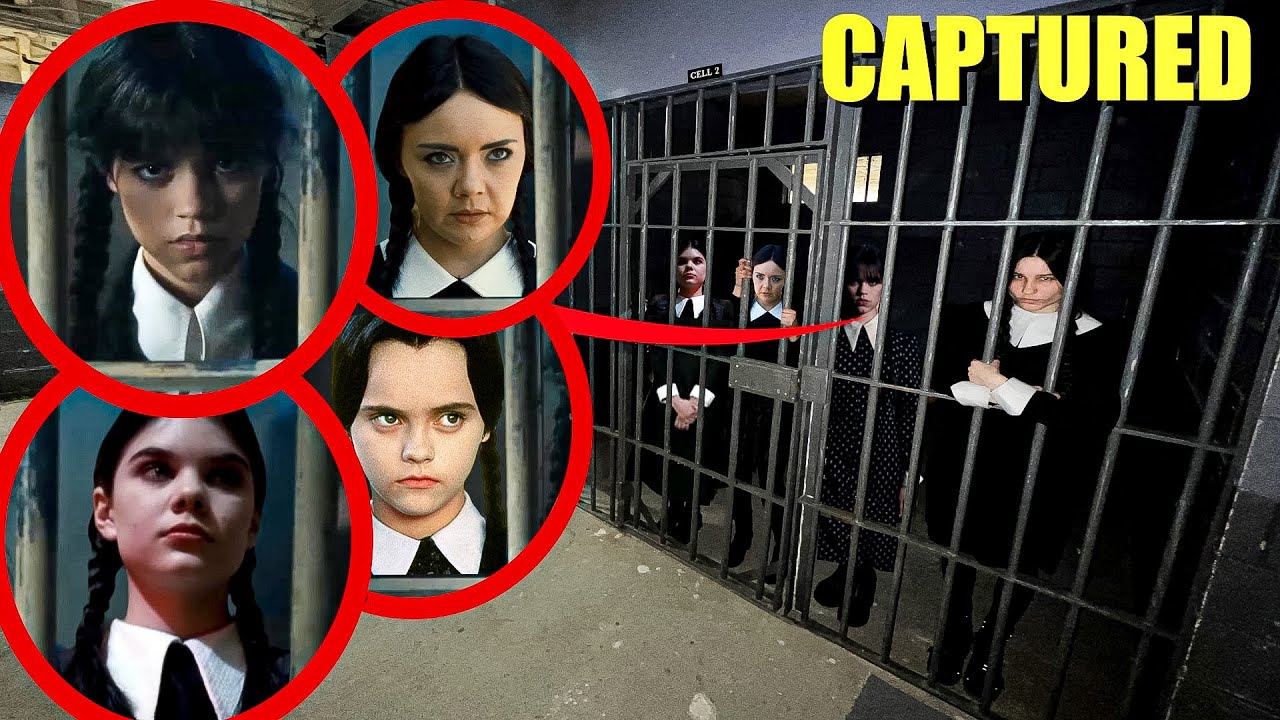 WE CAPTURED WEDNESDAY ADDAMS AND HER EVIL CLONES INSIDE CURSED PRISON ...