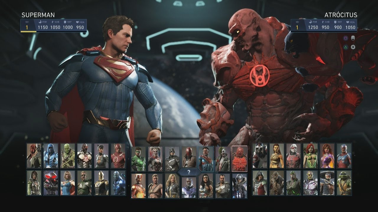 Super Man Vs Atrocitus - Injustice 2 Português -Br - YouTube