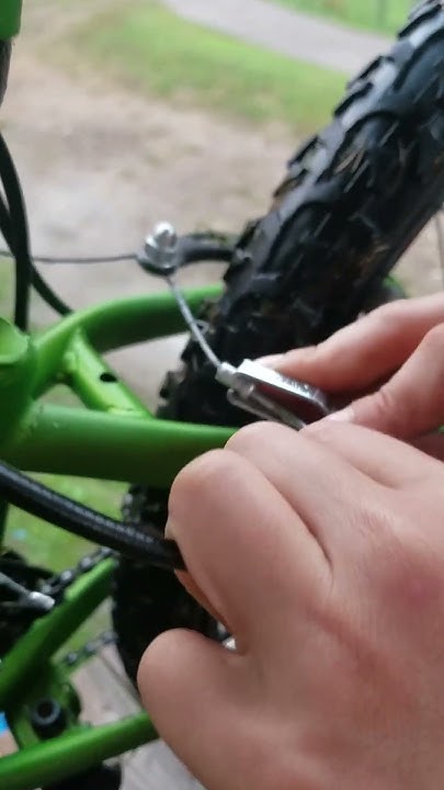 how to fix a broken right brake on a mongoose bike - YouTube