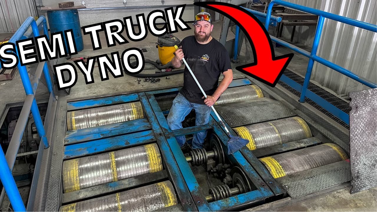 Fixing Up our OLD Big Rig DYNO, It’s the REAL DEAL! - YouTube