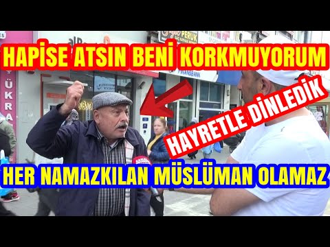 KORKMUYORUM HAPİSE ATSIN BENİ. BOMBA SÖZLER SÖYLEDİ. DİNLERKEN KORKUTAN RÖPORTAJ