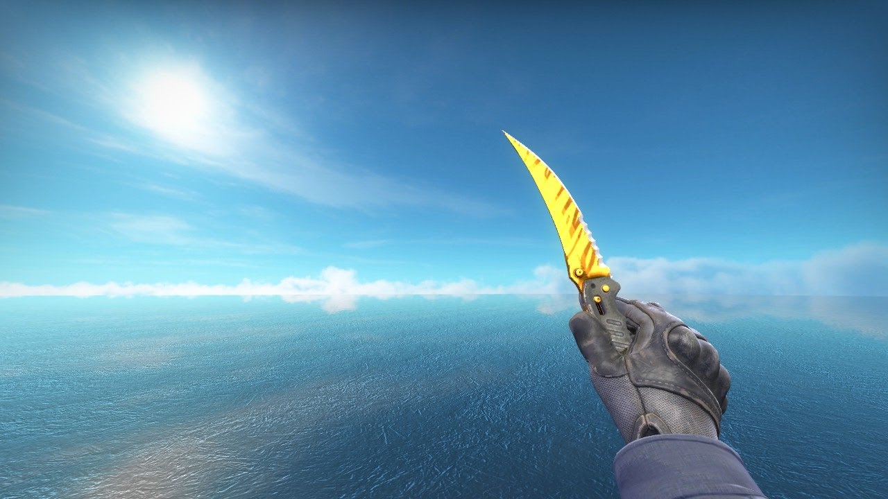 Flip Knife | Tiger Tooth (Showcase) - YouTube