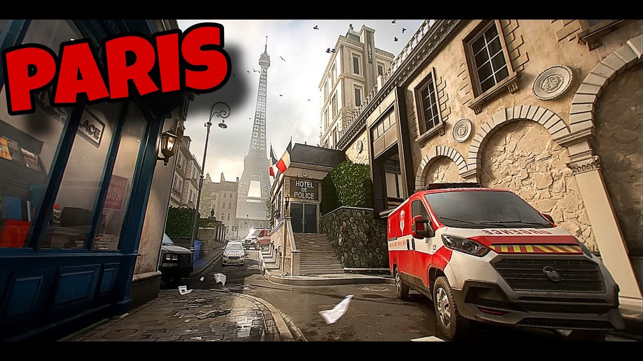 PRIMEIRA PARTIDA NO NOVO MAPA (PARIS) !!! - CoD MW3 Season 4 - YouTube