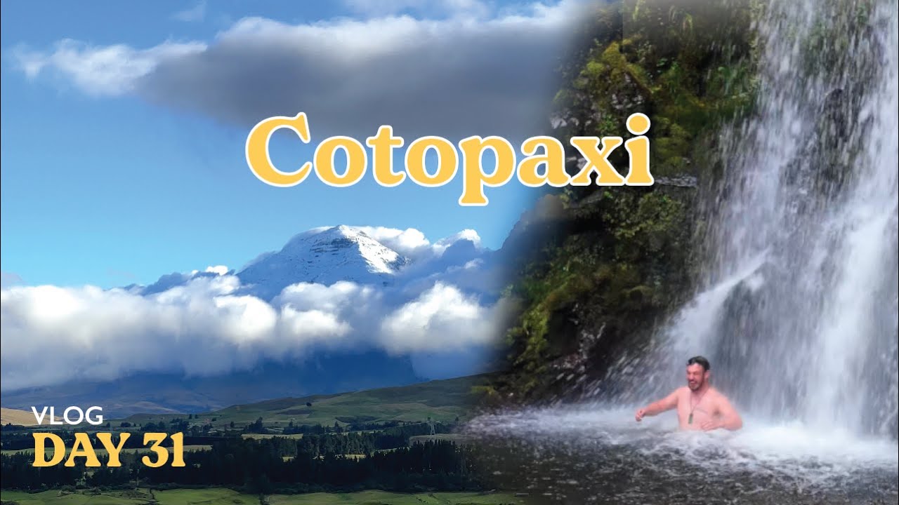 Hiking to Waterfalls & Cold Plunge at Cotopaxi 🌄💧 - YouTube