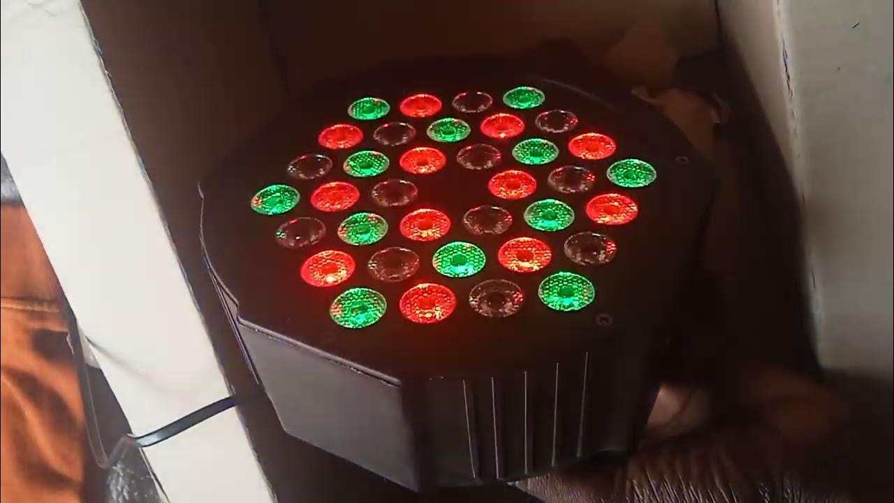 how to setup a new disco light - YouTube