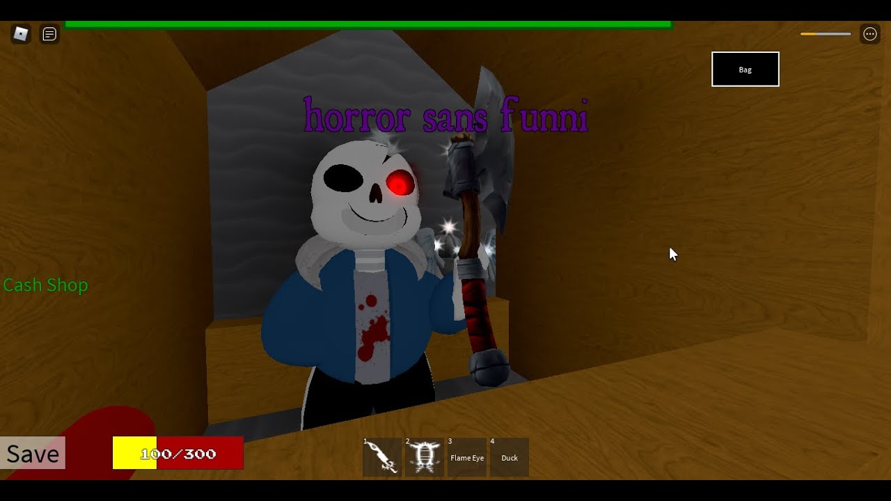 Undertale 3D Boss Battles | Roblox | Horror Sans Speedrun - YouTube