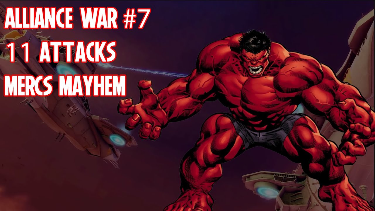 Marvel Strike Force Alliance War - 7 - YouTube