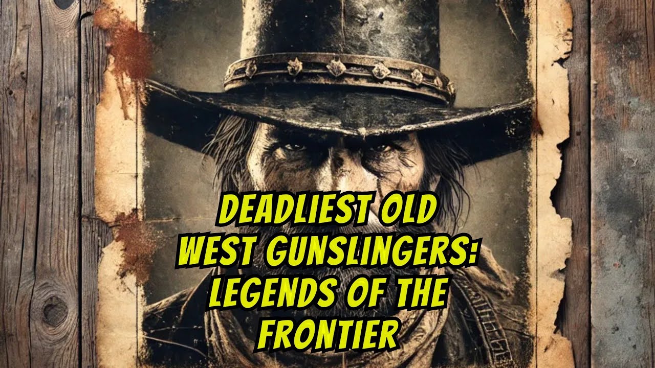 The Deadliest Gunslingers of the Old West: Legends Who Ruled the ...