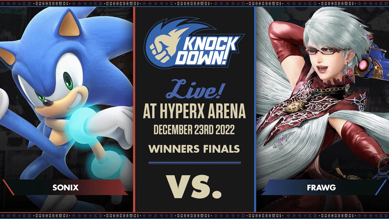 Knockdown! #61 SSBU: Sonix VS. Frawg Winners Finals - YouTube