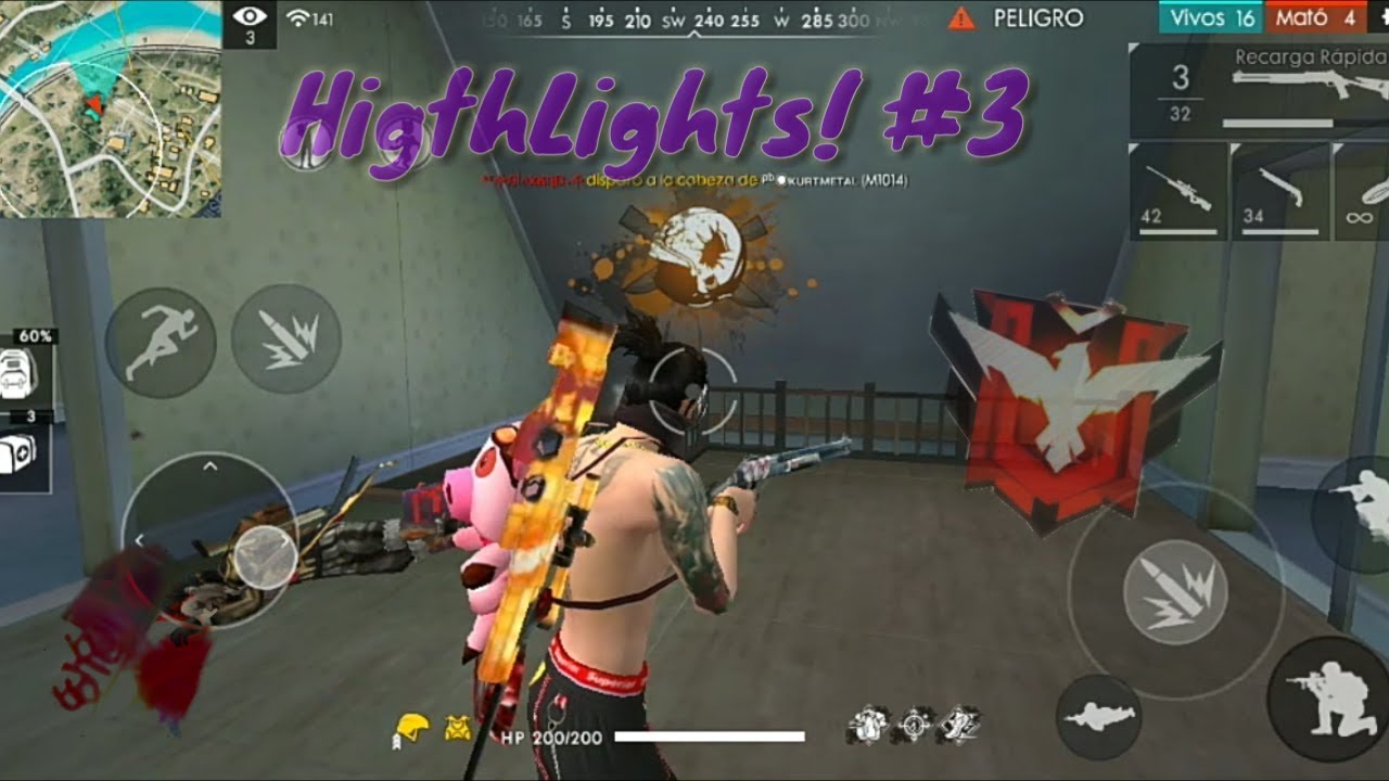 Kills en clasificatoria - Free Fire - HighLights #3 - YouTube