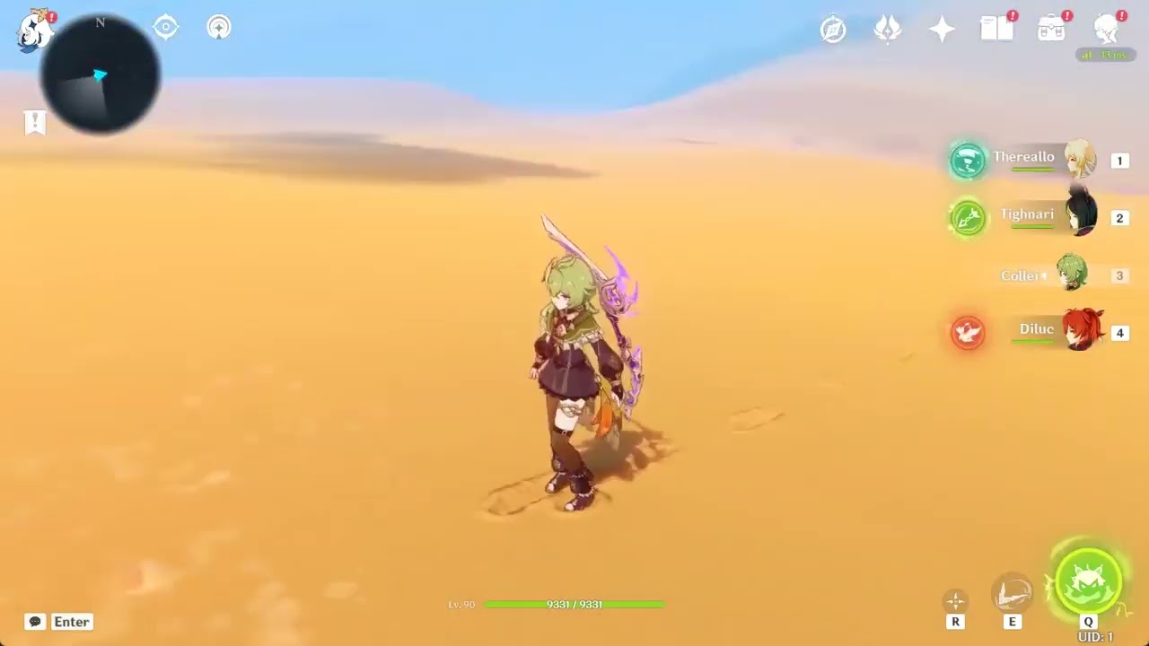 sumeru Sand area - Genshin impact - YouTube