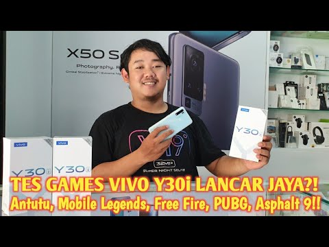 TES GAMES VIVO Y30i LANCAR JAYA?! | Antutu, Mobile Legends, Free Fire ...