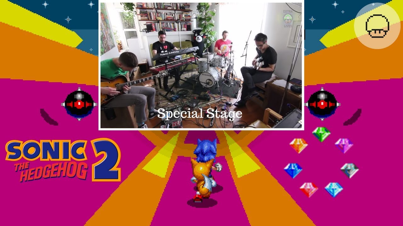 Sonic the Hedgehog 2 - Special Stage (WRECK-IT RALPH) | Live Cover by ...