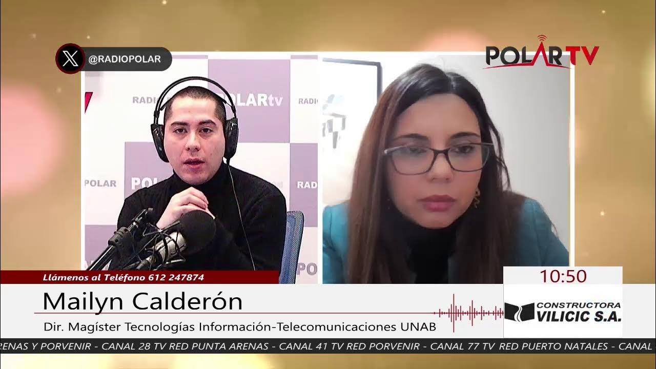#BuenosDiasRegion Mailyn Calderón, Dir Magíster Tecnologías Información-Telecomunicaciones UNAB ...
