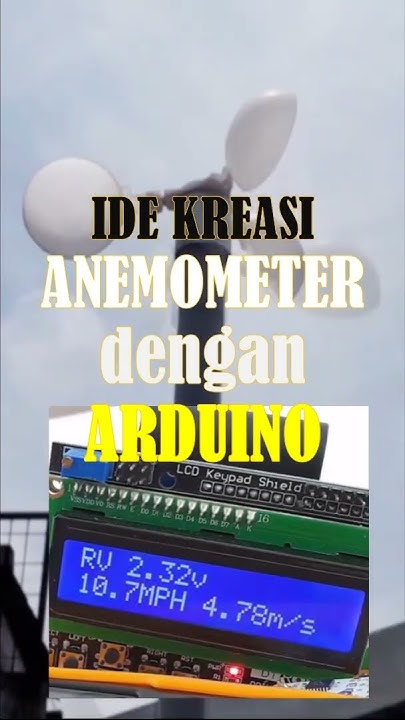 Anemometer Dengan Arduino - YouTube