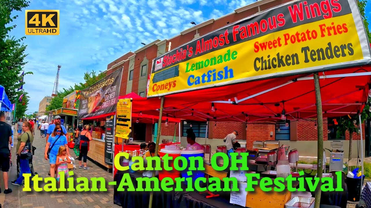 Canton Ohio - Start County Italian American Festival [4K] - YouTube