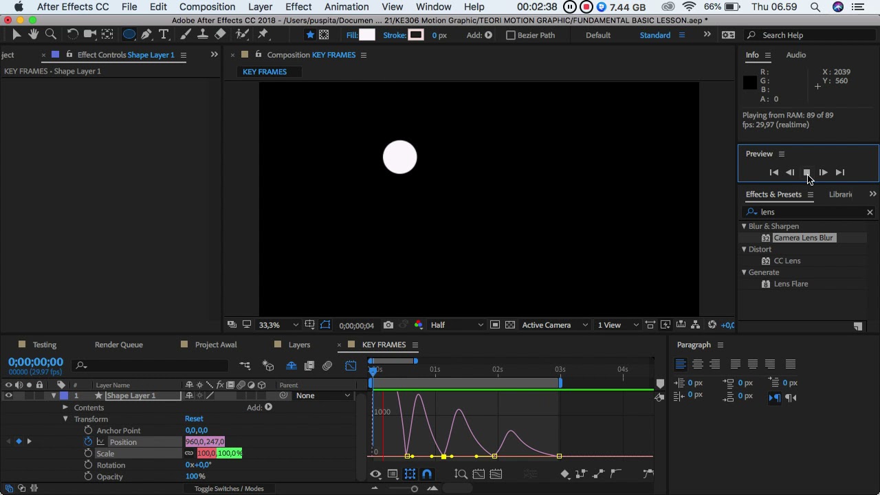10 Keyframes Part 2 Easy Ease After Effects YouTube 10 Keyframes Part 2 Easy Ease After Effects YouTube