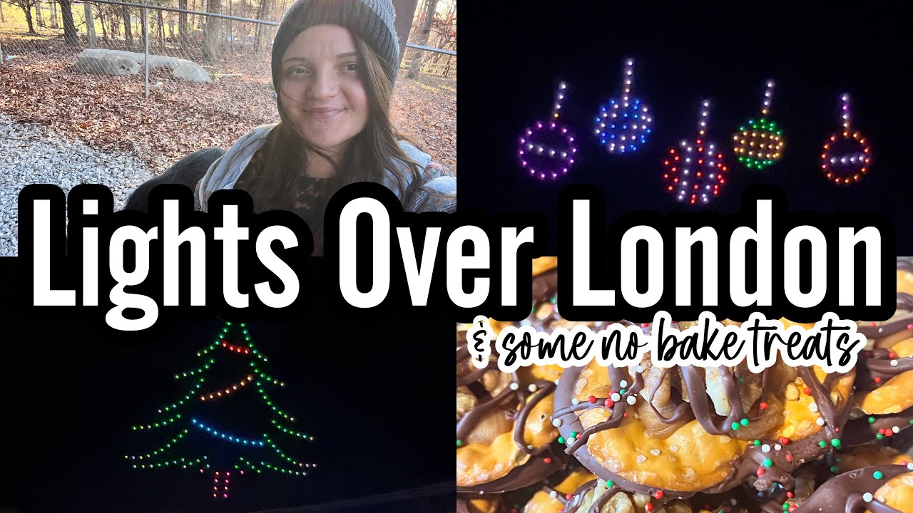 Lights Over London Drone Show + Two Simple Treats - YouTube