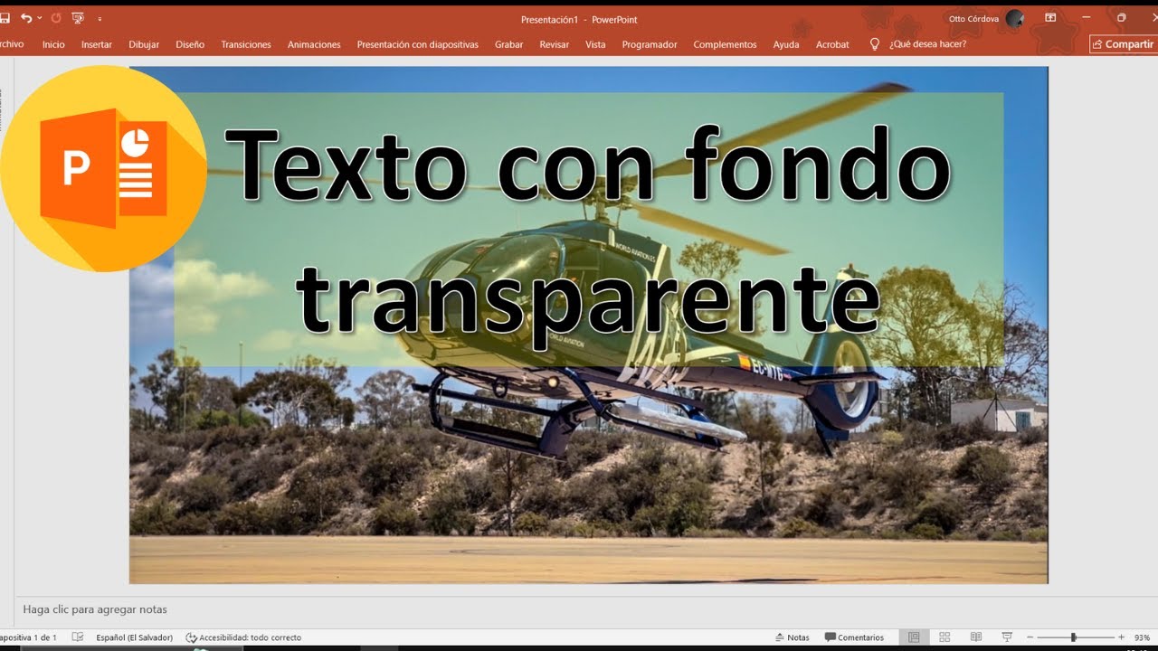 PowerPoint: Insertar cuadro de texto con color de fondo con ...