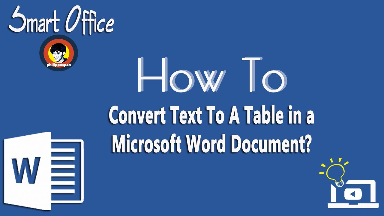How To Convert Text To A Table In A Microsoft Word Document YouTube how-to-convert-text-to-a-table-in-a-microsoft-word-document-youtube