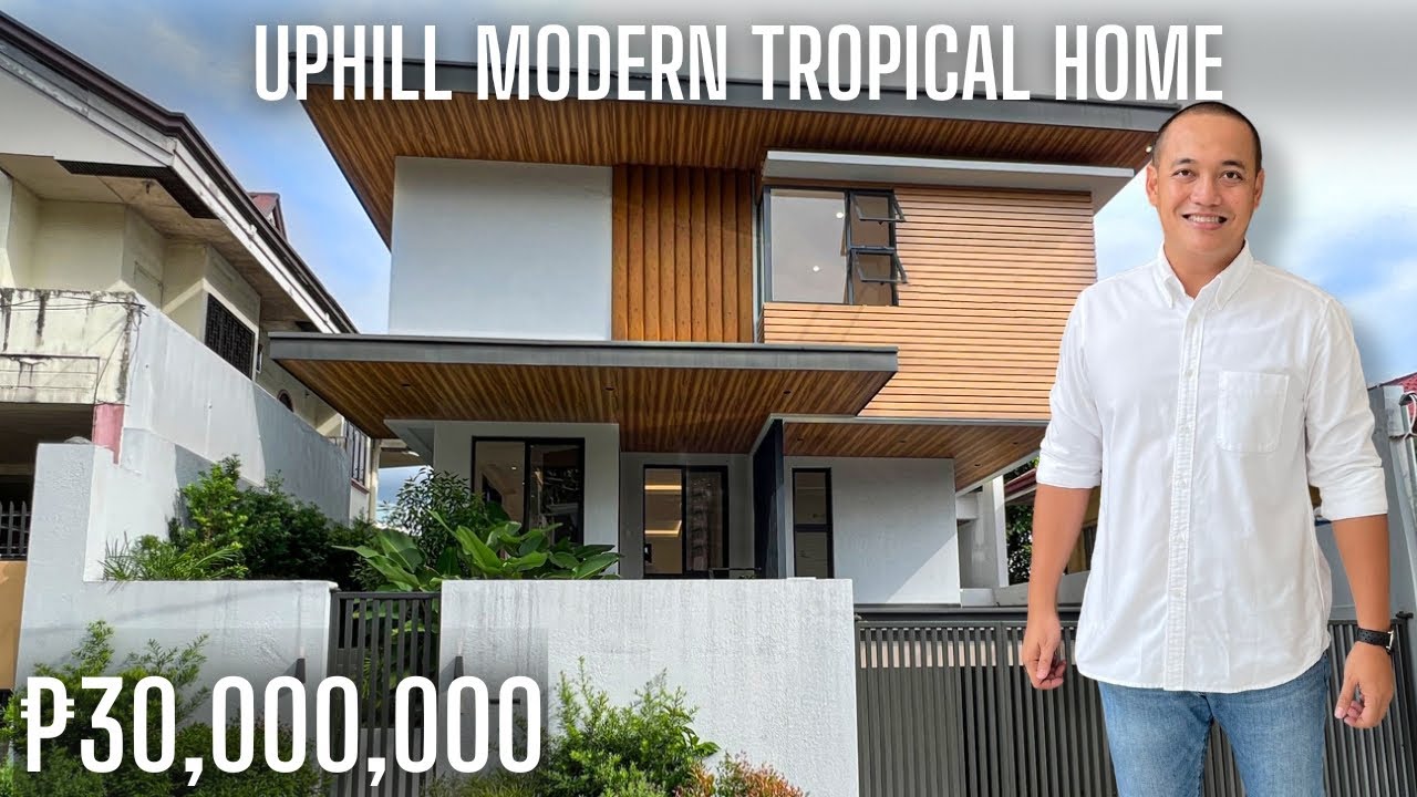 House Tour 295 | Uphill Modern Tropical Home For Sale In Filheights ...