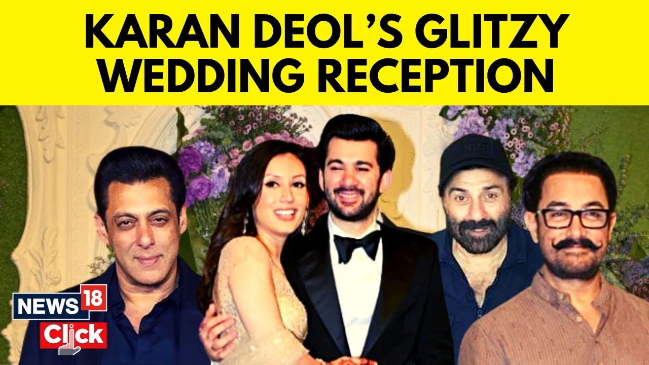 Karan Deol Wedding Reception: Salman Khan, Aamir Khan & Other Bollywood ...