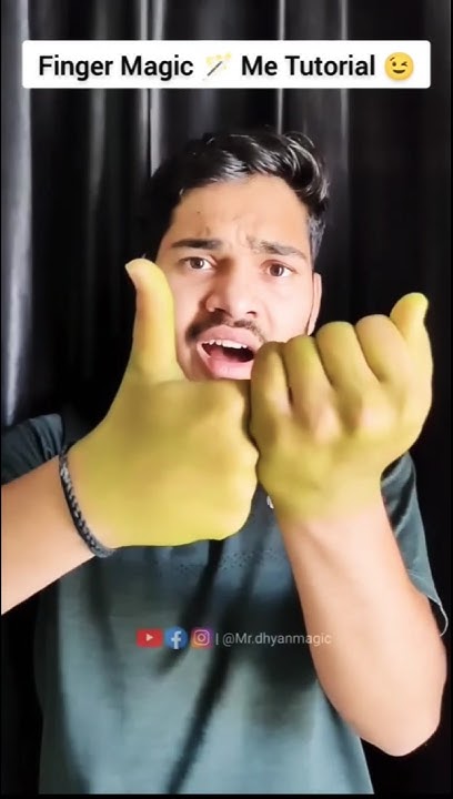 Easy hands magic tutorials #shorts #famous magic tricks #hands finger magic tricks revealed #new ...