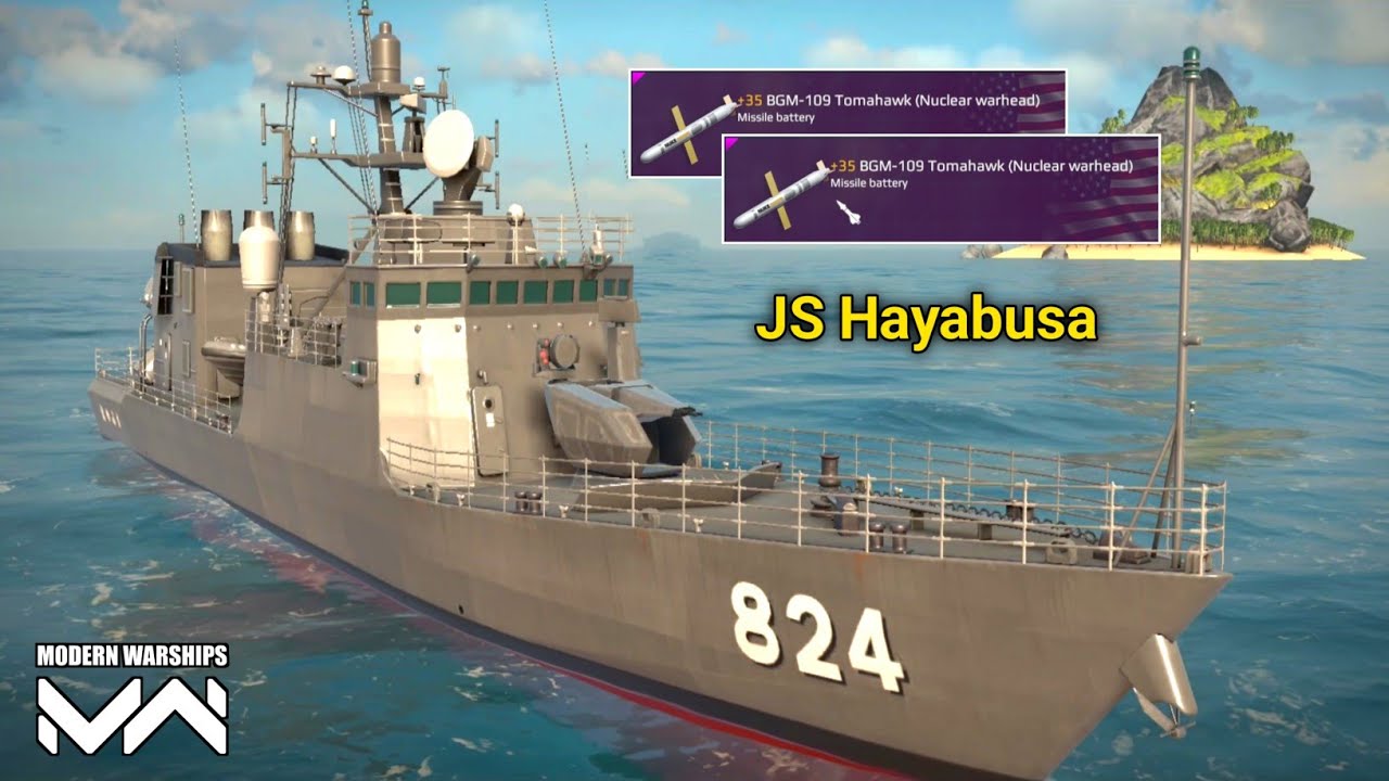 JS Hayabusa (PG-824) New Tier 1 Ship Alpha Test - Modern Warships - YouTube