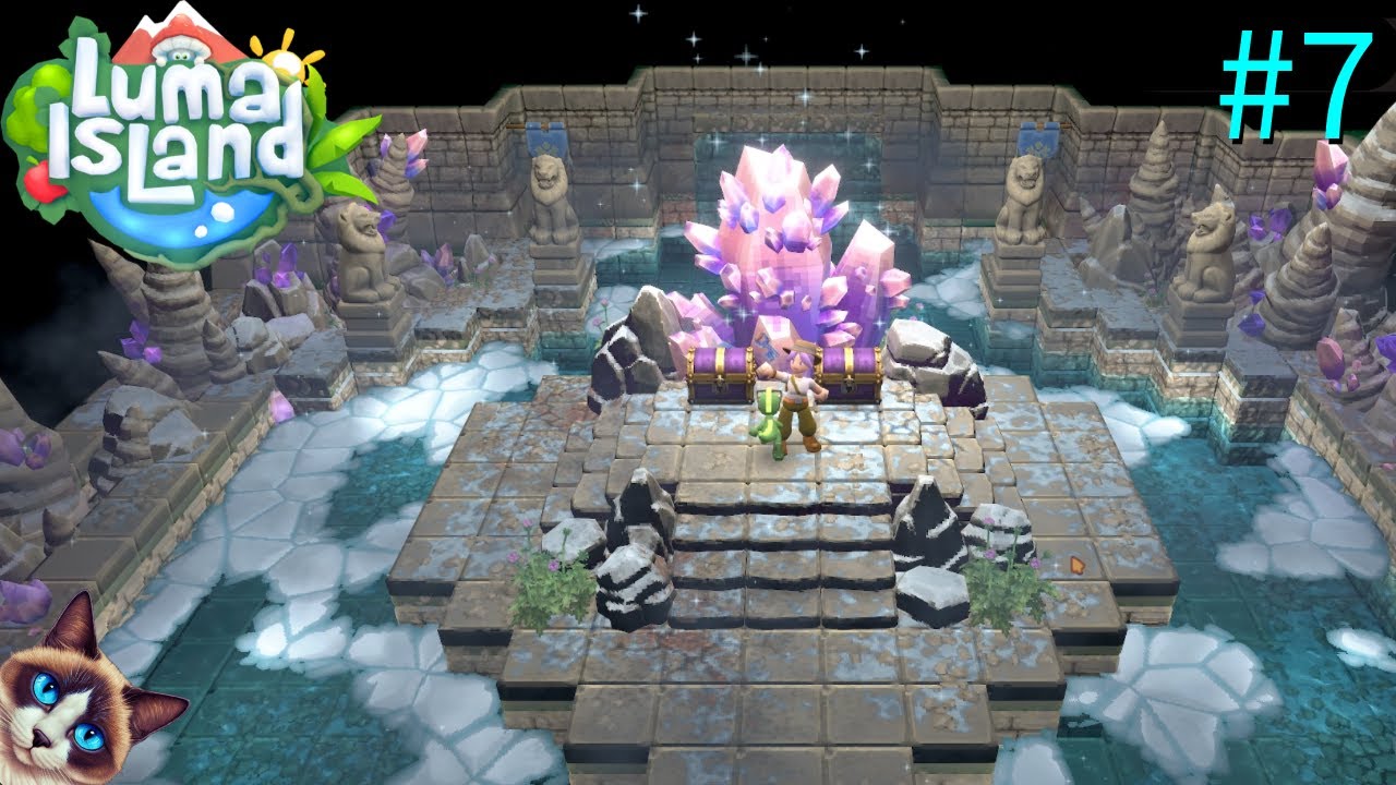 Completing The Mountain Temple (Tablets B&C) | Luma Island [7] - YouTube