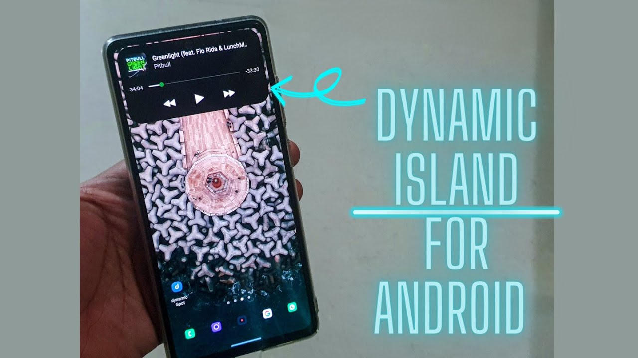 Dynamic Island For Any Android Phone - Dynamic Spot - YouTube