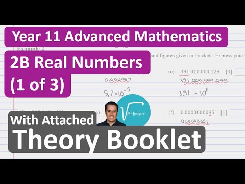 2B Real Numbers (1 of 3) - YouTube