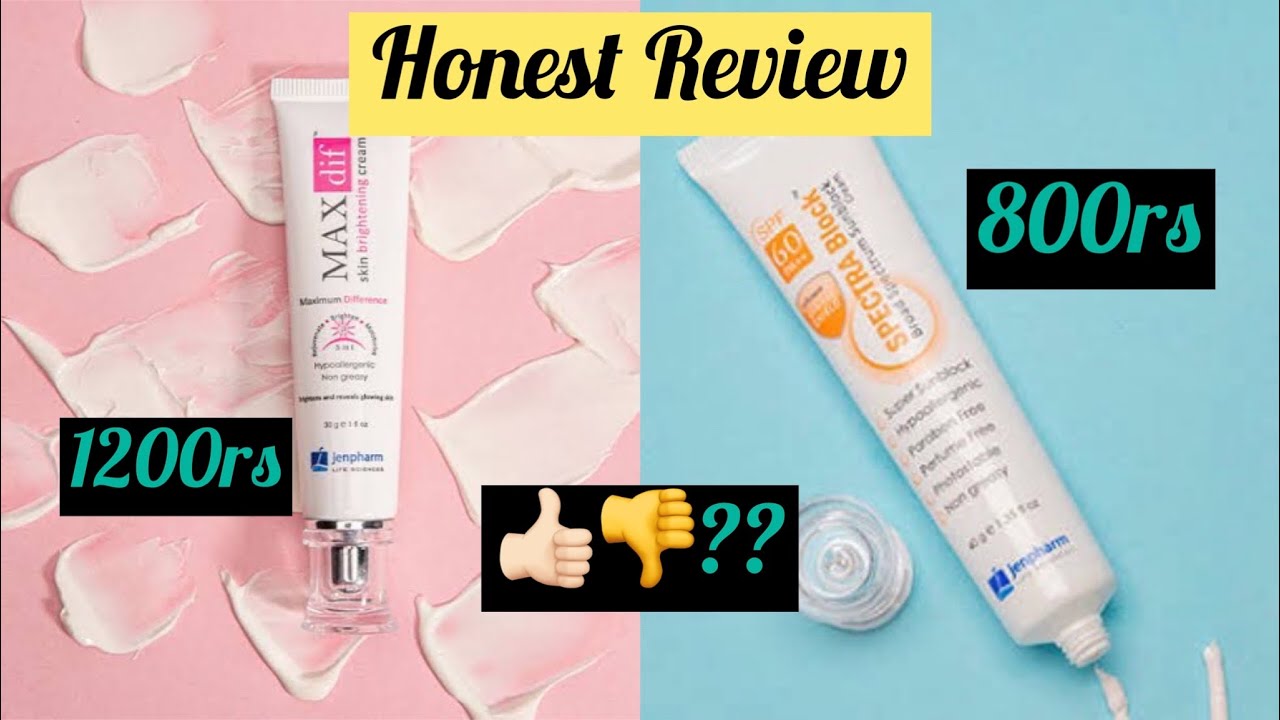 Honest Review Maxdiff Skin Brightening Cream Spectra Block Spf 60