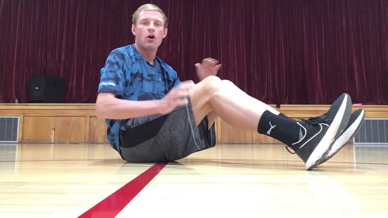 Learning side toe touches w/ Mr. VanEtten - YouTube