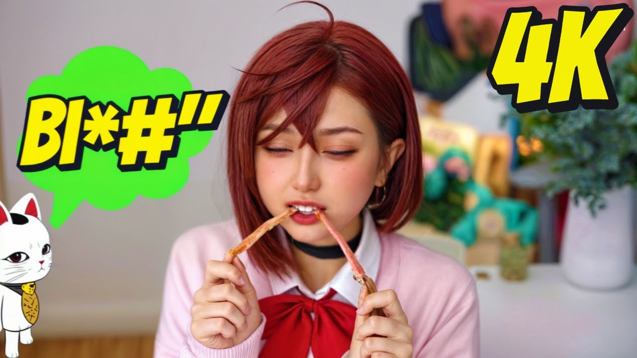 Dandadan Cosplay: Momo Ayase's Epic "I Like Crab" (Otonoke) / Creepy Nuts OP Cover 4K - YouTube
