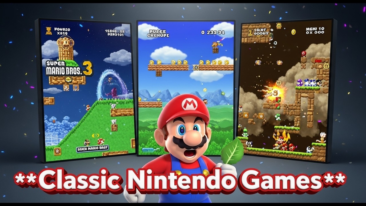20 Best Classic Nintendo Games On Switch 2 - YouTube