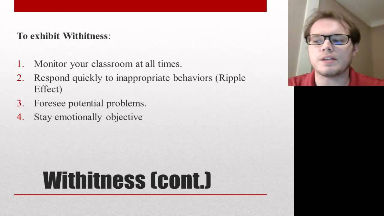 Jacob Kounin Presentation EDG 510 - YouTube