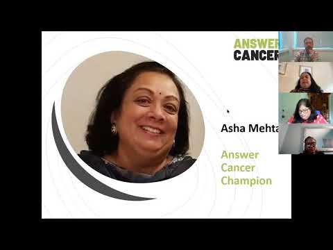 Asha Mehta: Answer Cancer Champion - YouTube