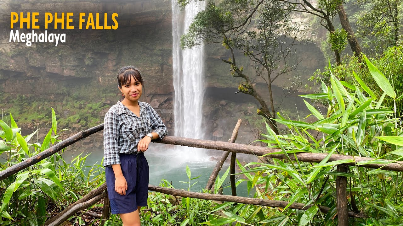 Phe Phe Waterfall Jaintia Hills Meghalaya - YouTube