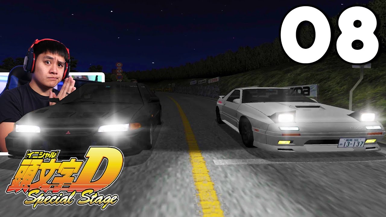PROJECT D! - Part 8 - Initial D Special Stage - w/Logitech G923 - YouTube