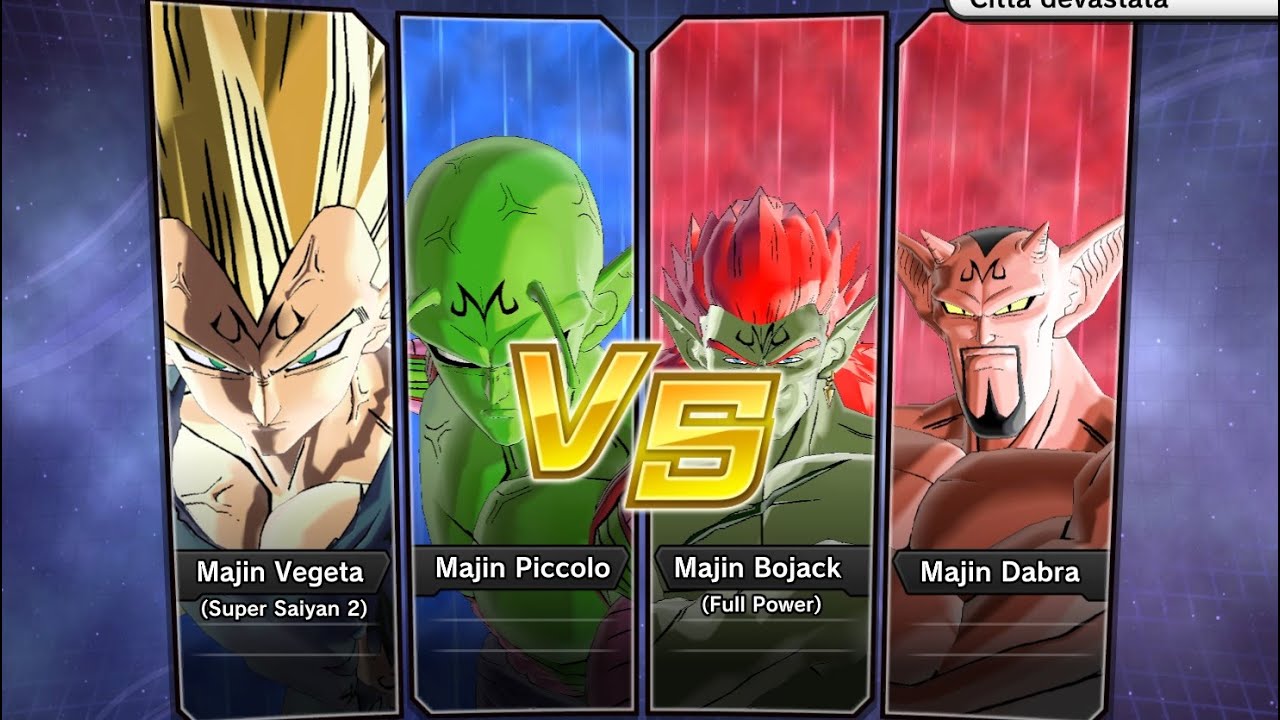 XV2 (PC): Majin Piccolo&Majin Vegeta Super Saiyan 2 vs Majin Bojack ...