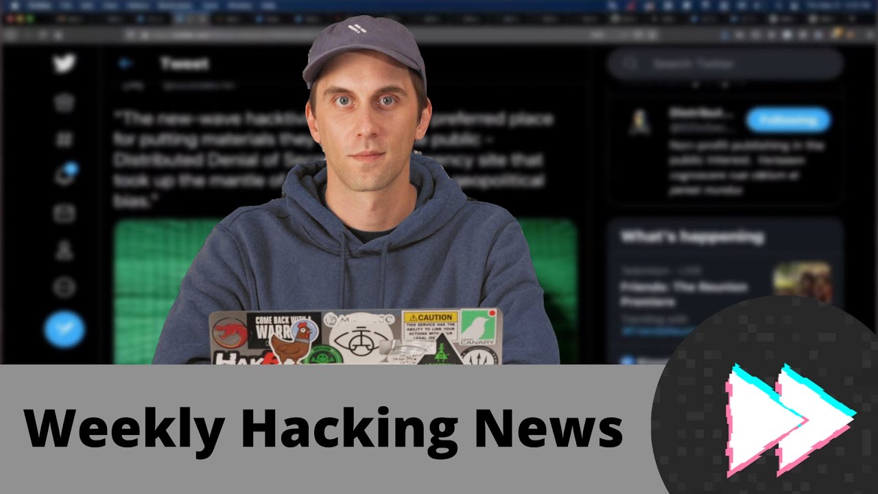 Hacking with Friends Live: Weekly Security News and Hacking Tools - YouTube