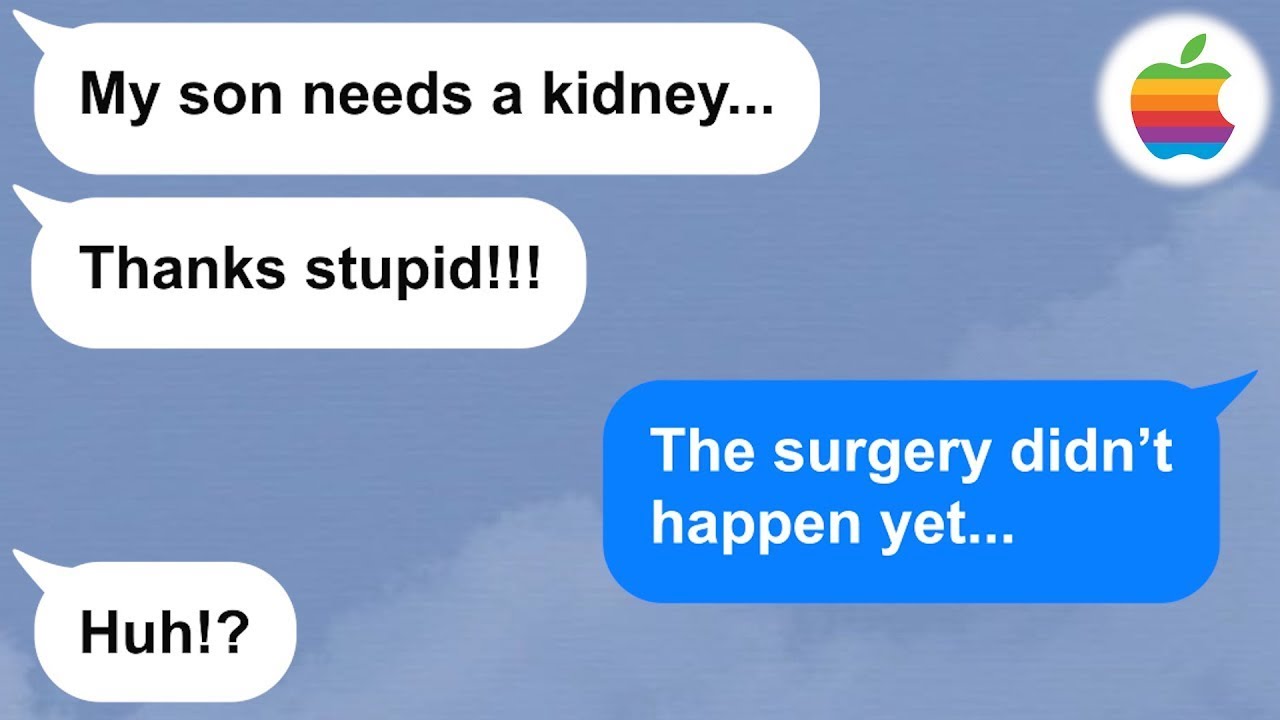 【Apple】Evil MIL Tried to Trick Me Into Giving Her Son One of My Kidneys ...