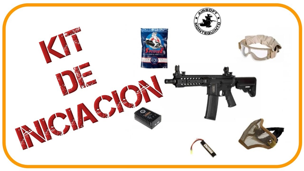 EMPIEZA a jugar AIRSOFT de la forma más BARATA: KIT INICIACIÓN ...